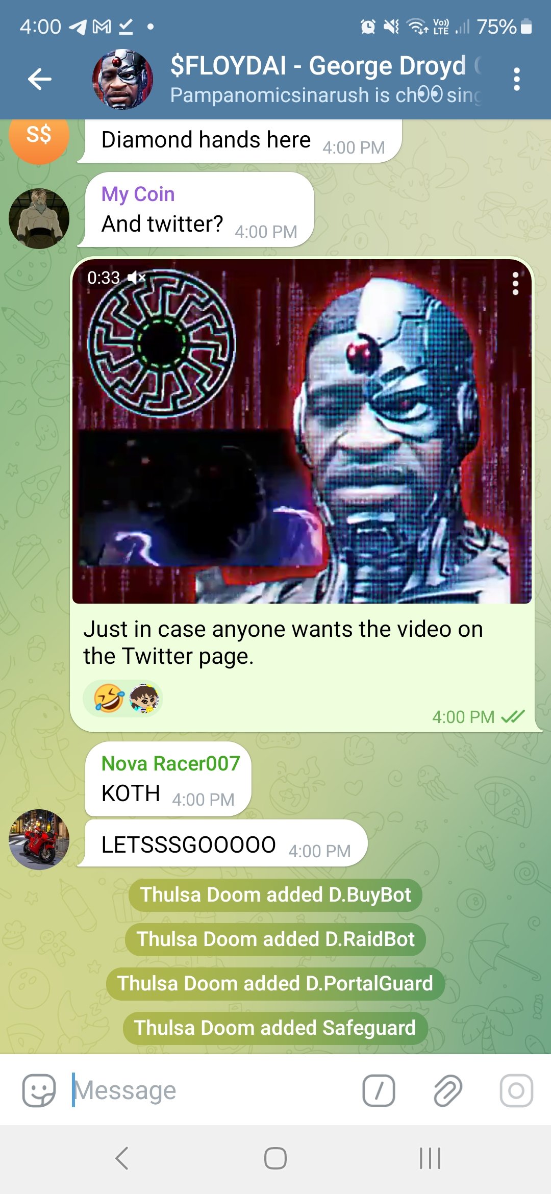 George Droyd (FLOYDAI) - Pump