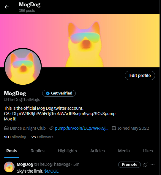 MOG DOG (MOGDOG) - Pump