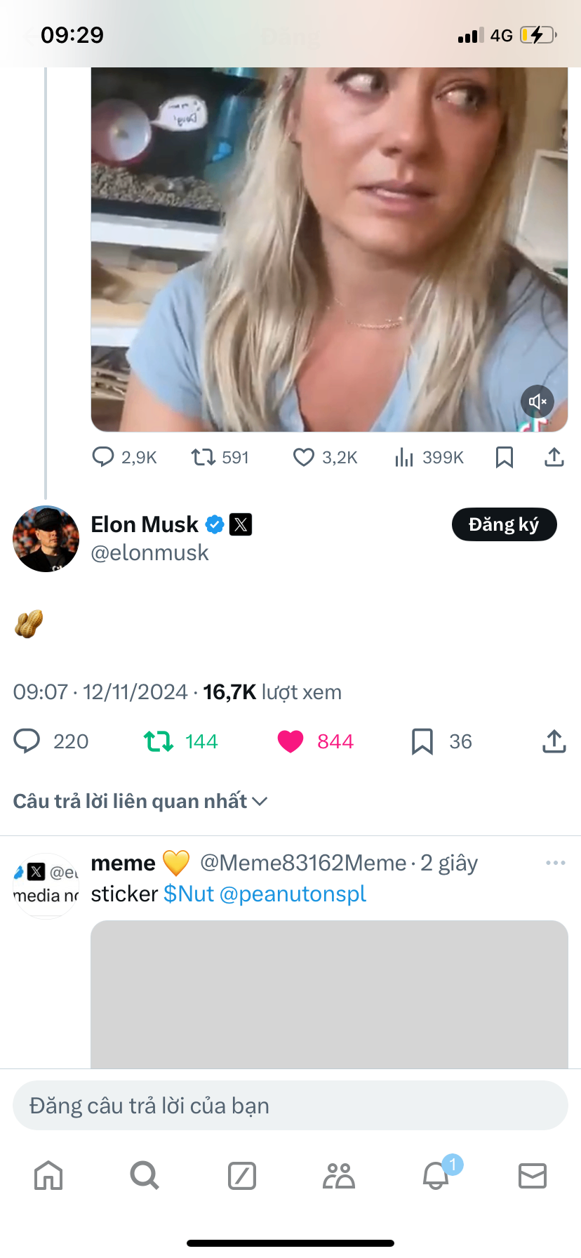 Peanut the Squirrel (Pnut ) - Pump