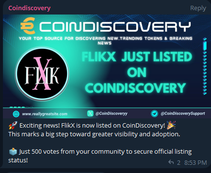 FlikX (FLIKX) - Pump