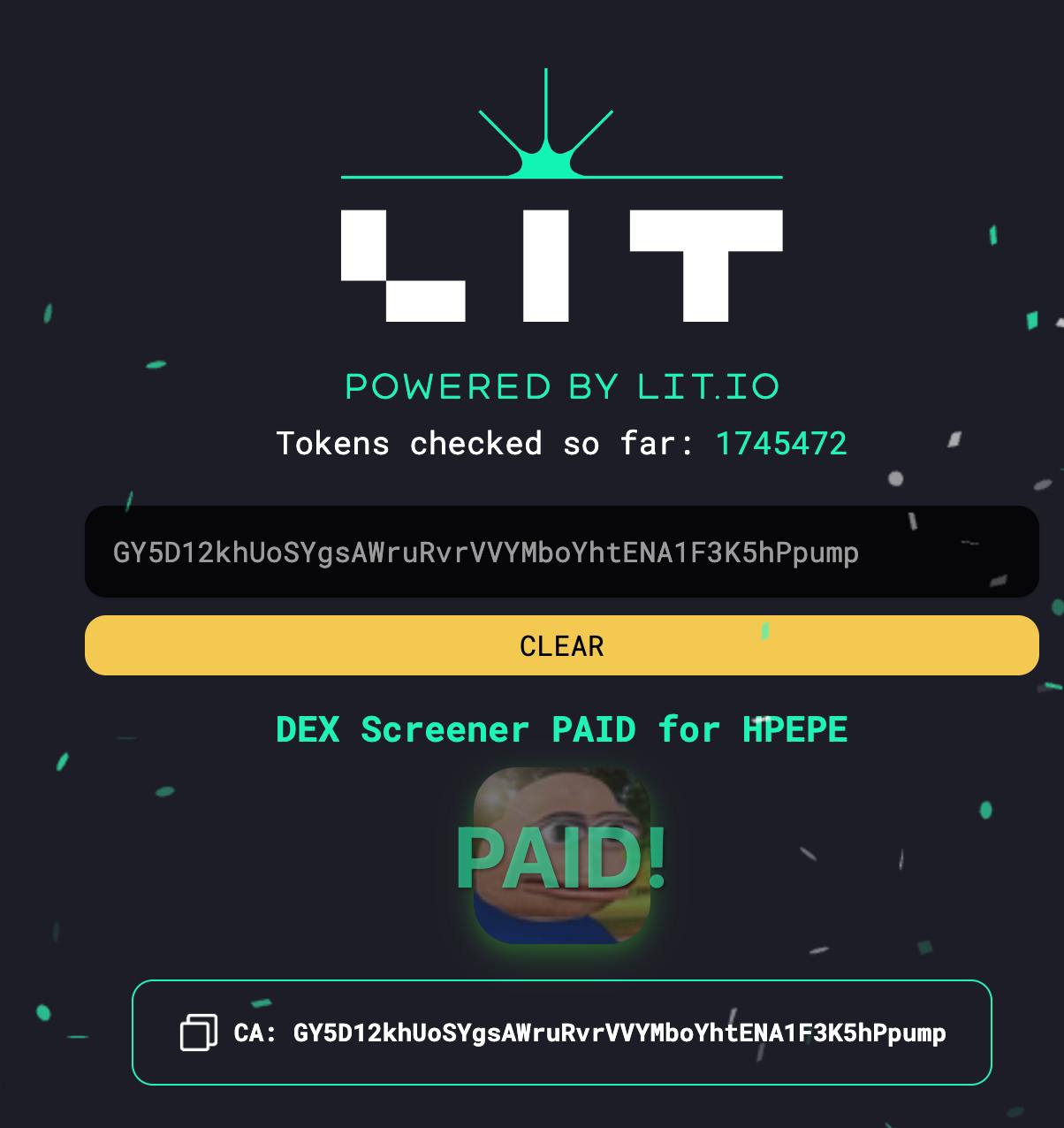 Human Pepe (HPEPE) - Pump