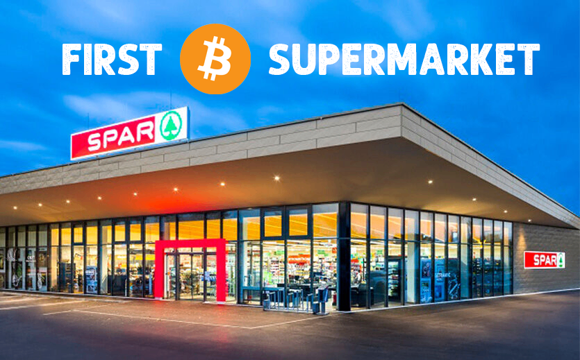 FIRST SUPERMARKET TO ACCEPT BTC (SPAR) - Pump